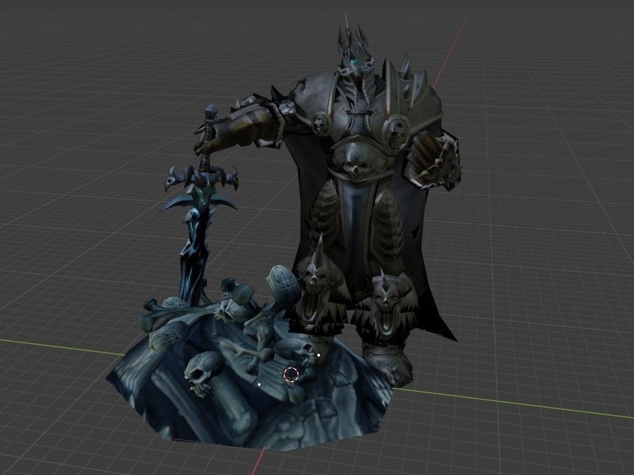 Arthas the Lich King 3D model 3D printable | CGTrader