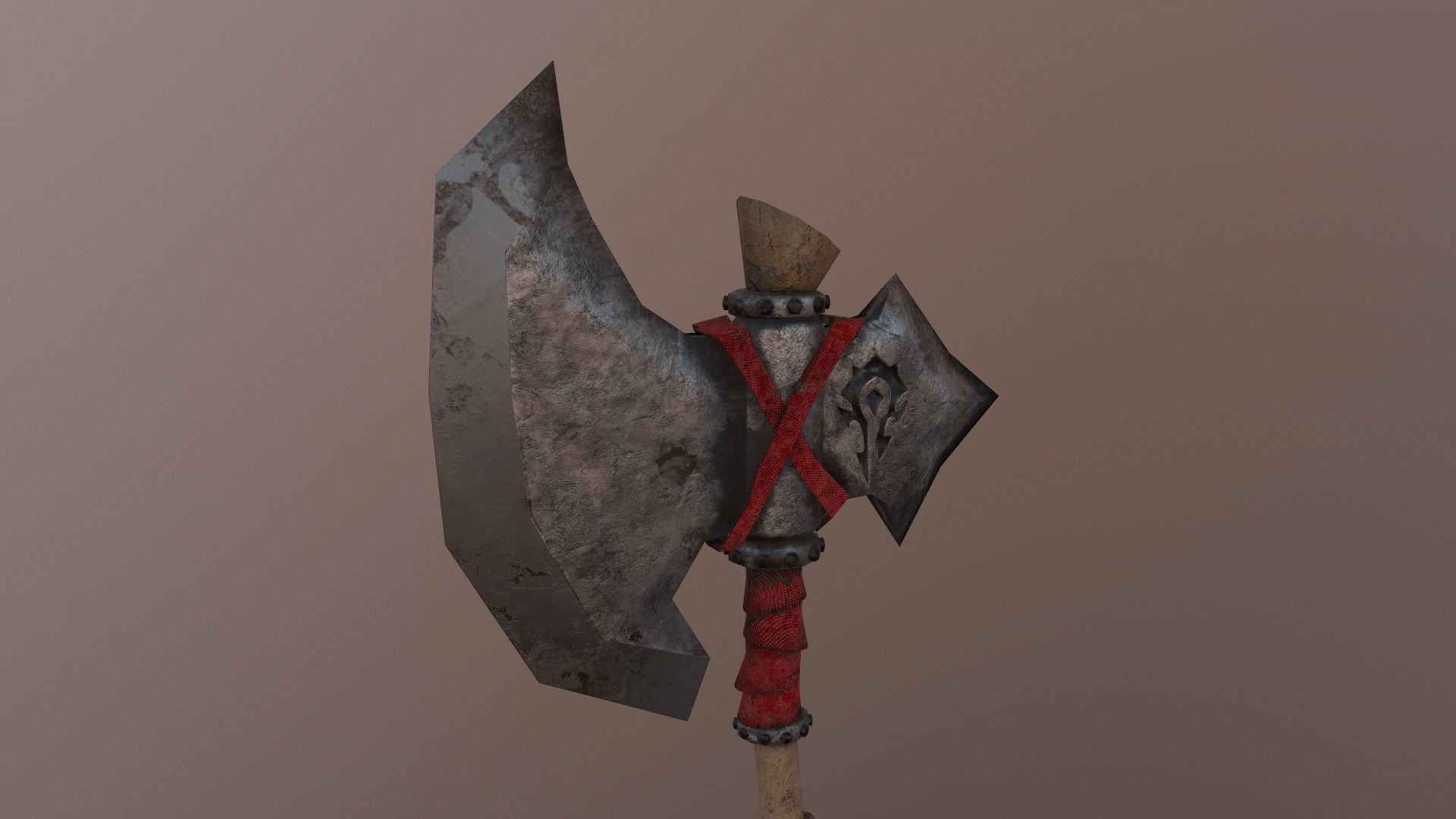 3D model horde axe VR / AR / low-poly | CGTrader