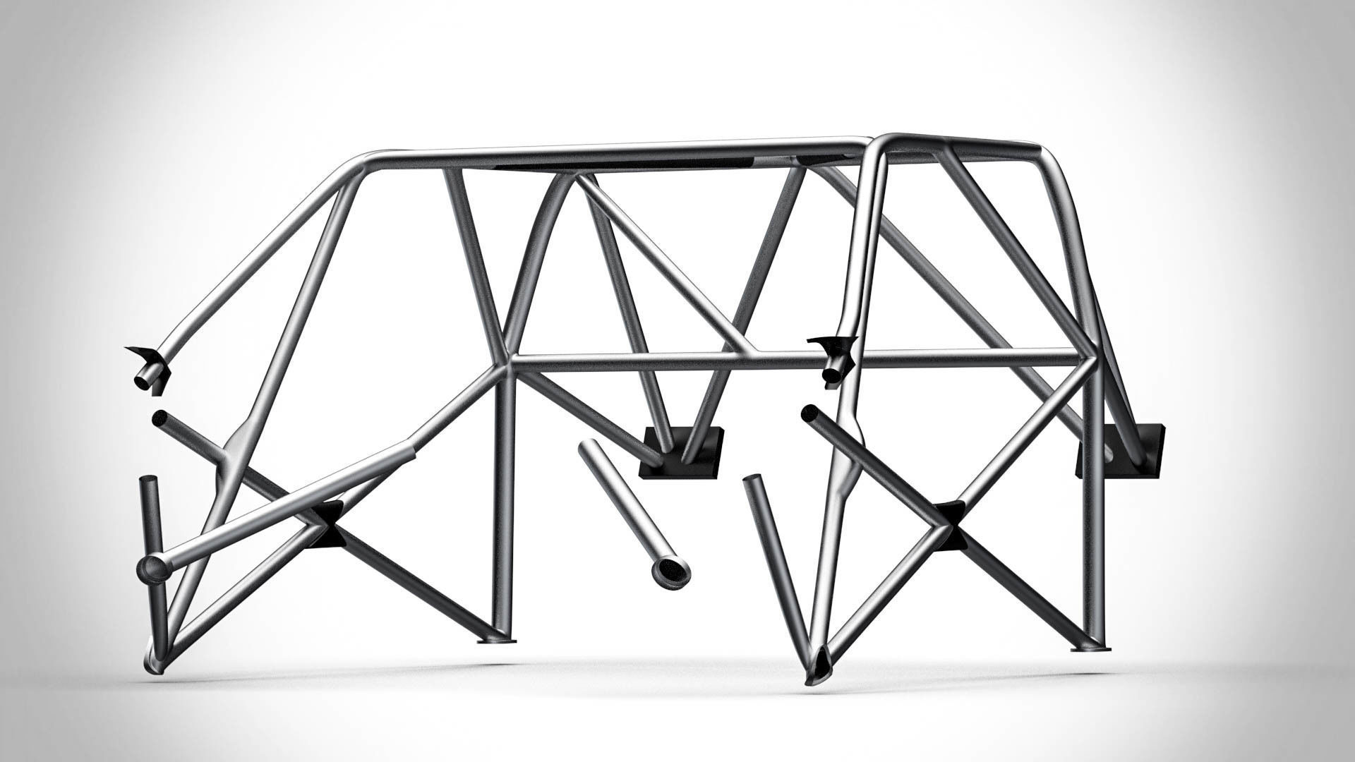 Roll Cage v1 3D model | CGTrader