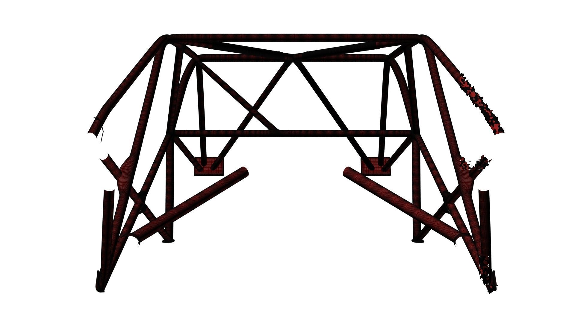 Roll Cage v1 3D model | CGTrader