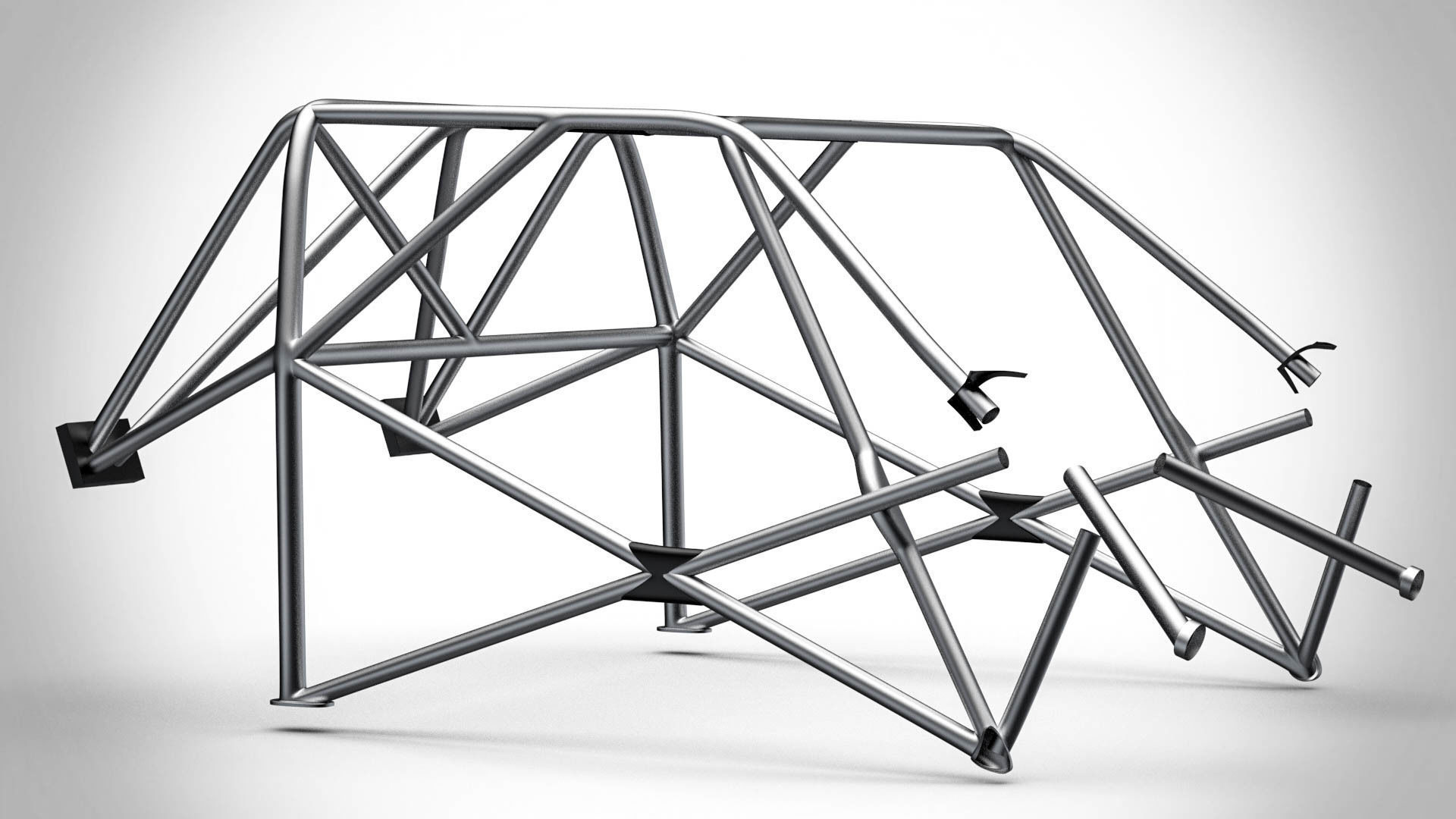 Roll Cage v1 3D model | CGTrader