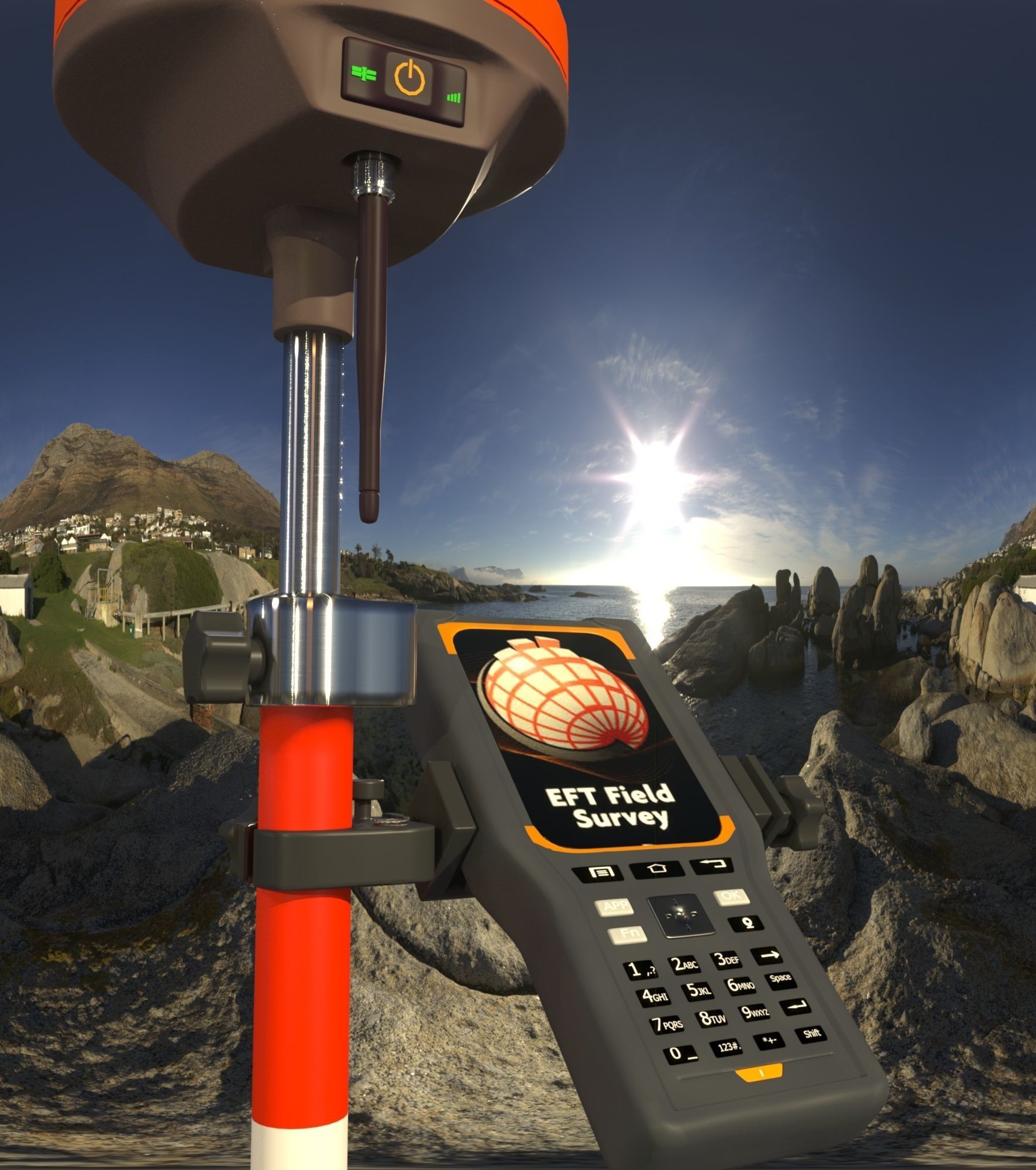 GNSS equipment 3D model | CGTrader