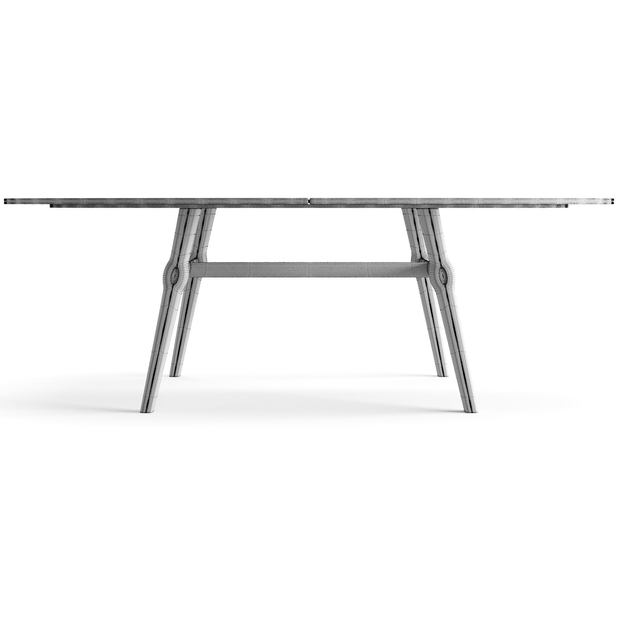 Giorgetti Dining Table Ago And Chair Bicolette 3D model | CGTrader