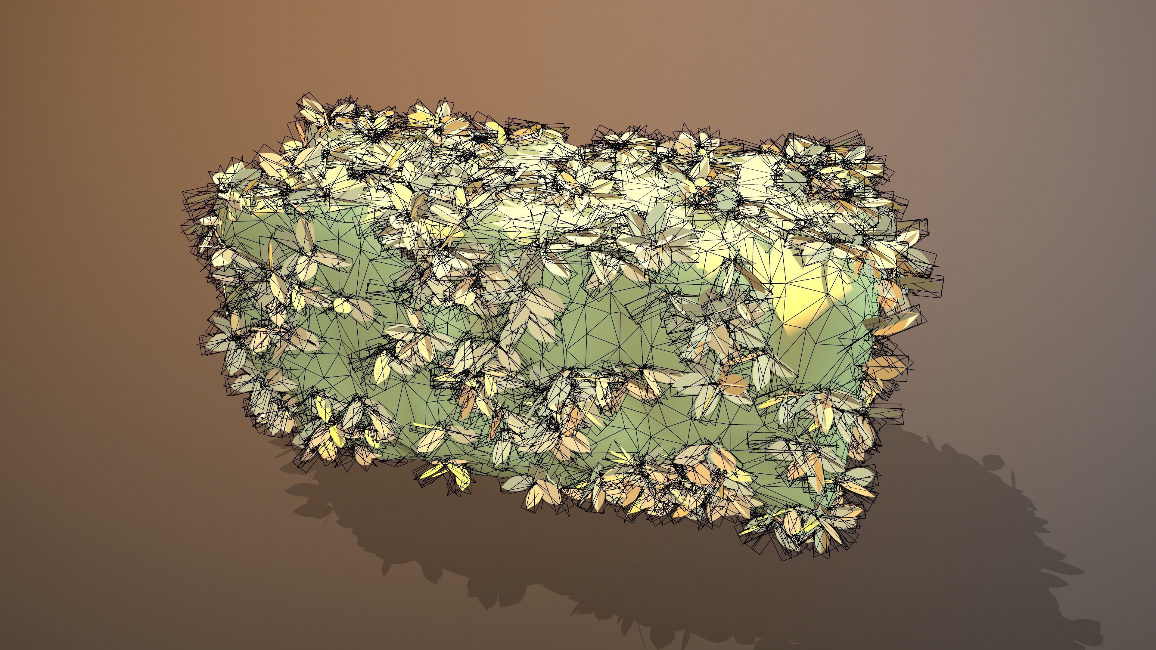Hedge Bush Stylized 3D model | CGTrader