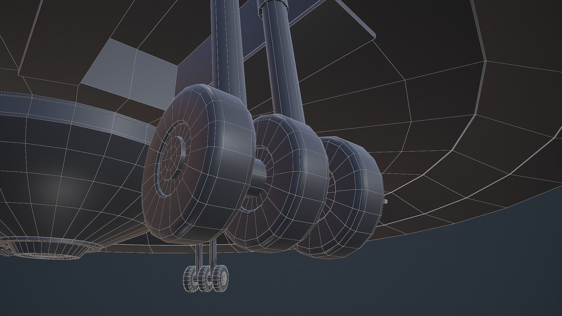3D model RIGGED WWII German Nazi UFO Prototype Haubenu II VR / AR / low ...