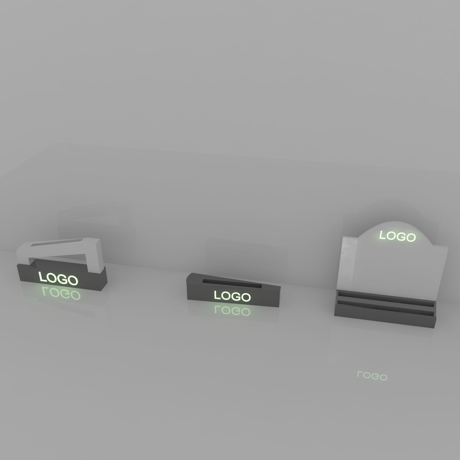 Display logo 3D model 3D printable | CGTrader