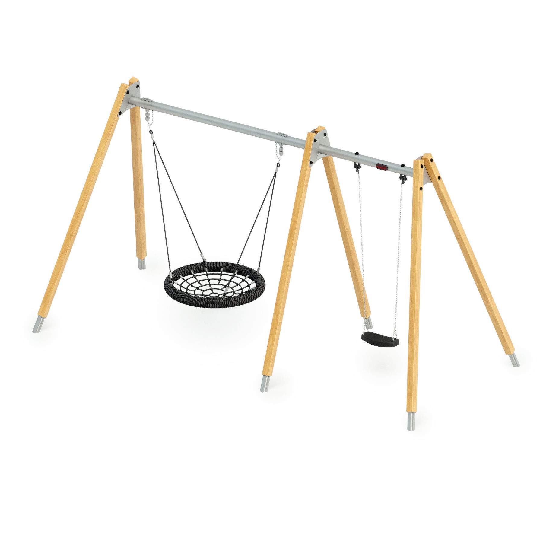 Swing Hardwood Kompan 3D model | CGTrader