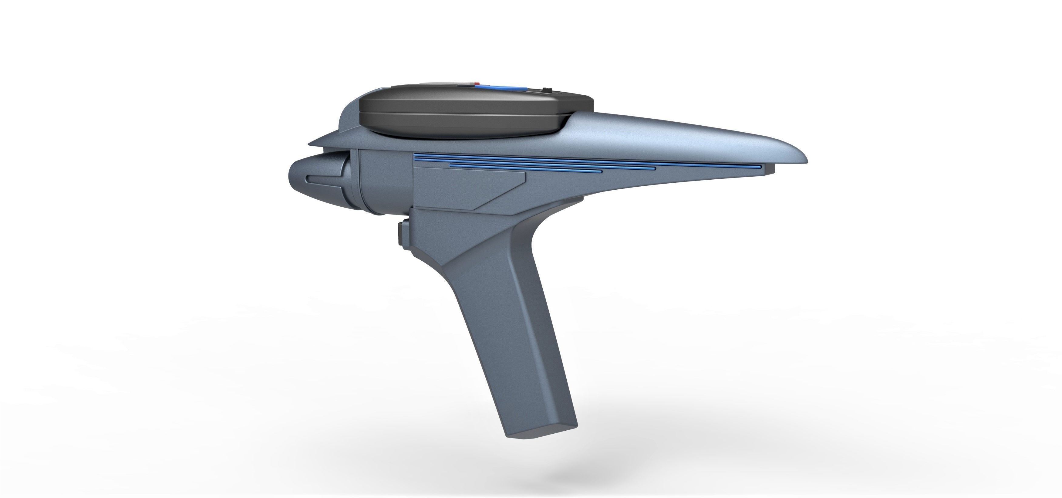 Phaser Type II from Star Trek III The Search for Spock 1984 3D model ...
