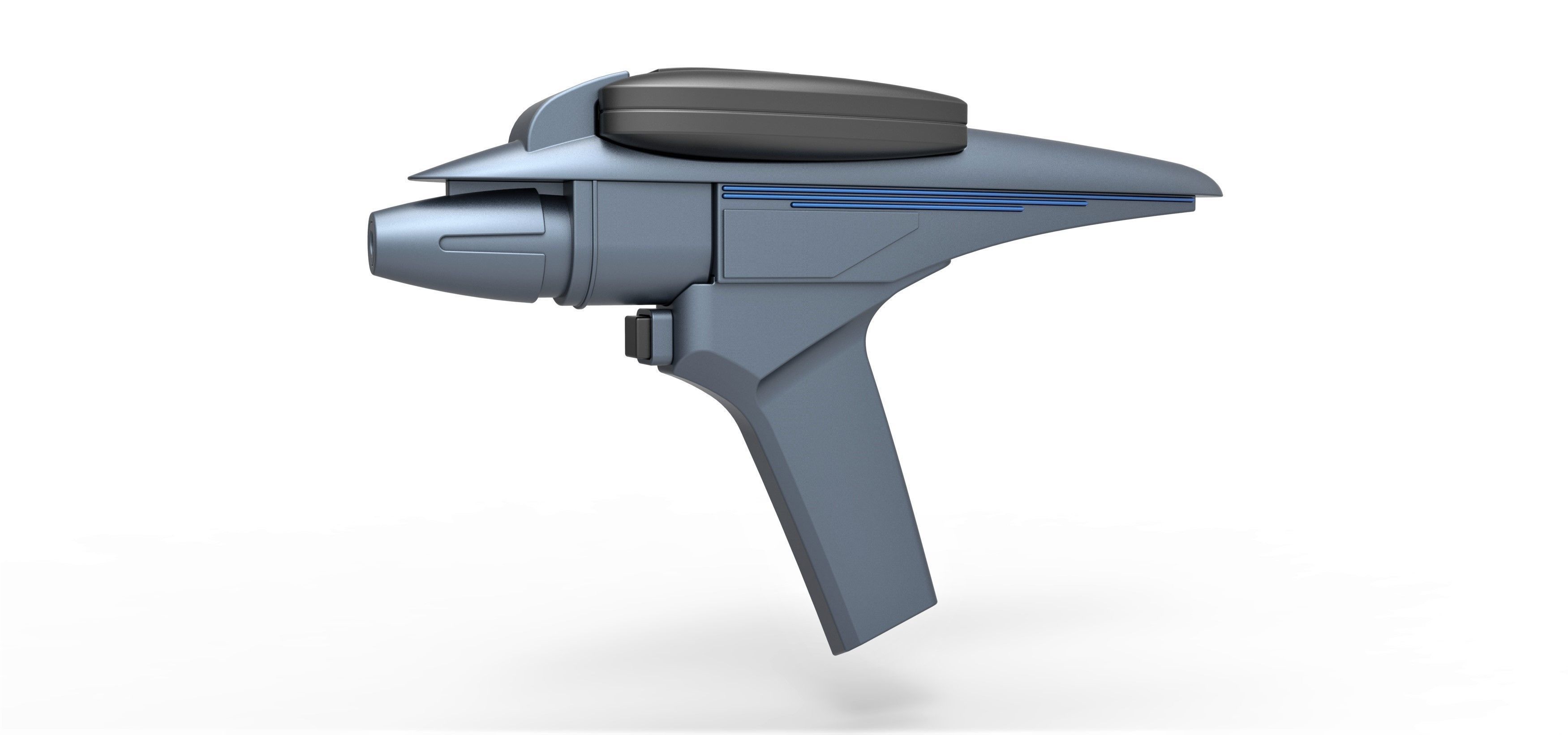 Phaser Type II from Star Trek III The Search for Spock 1984 3D model ...