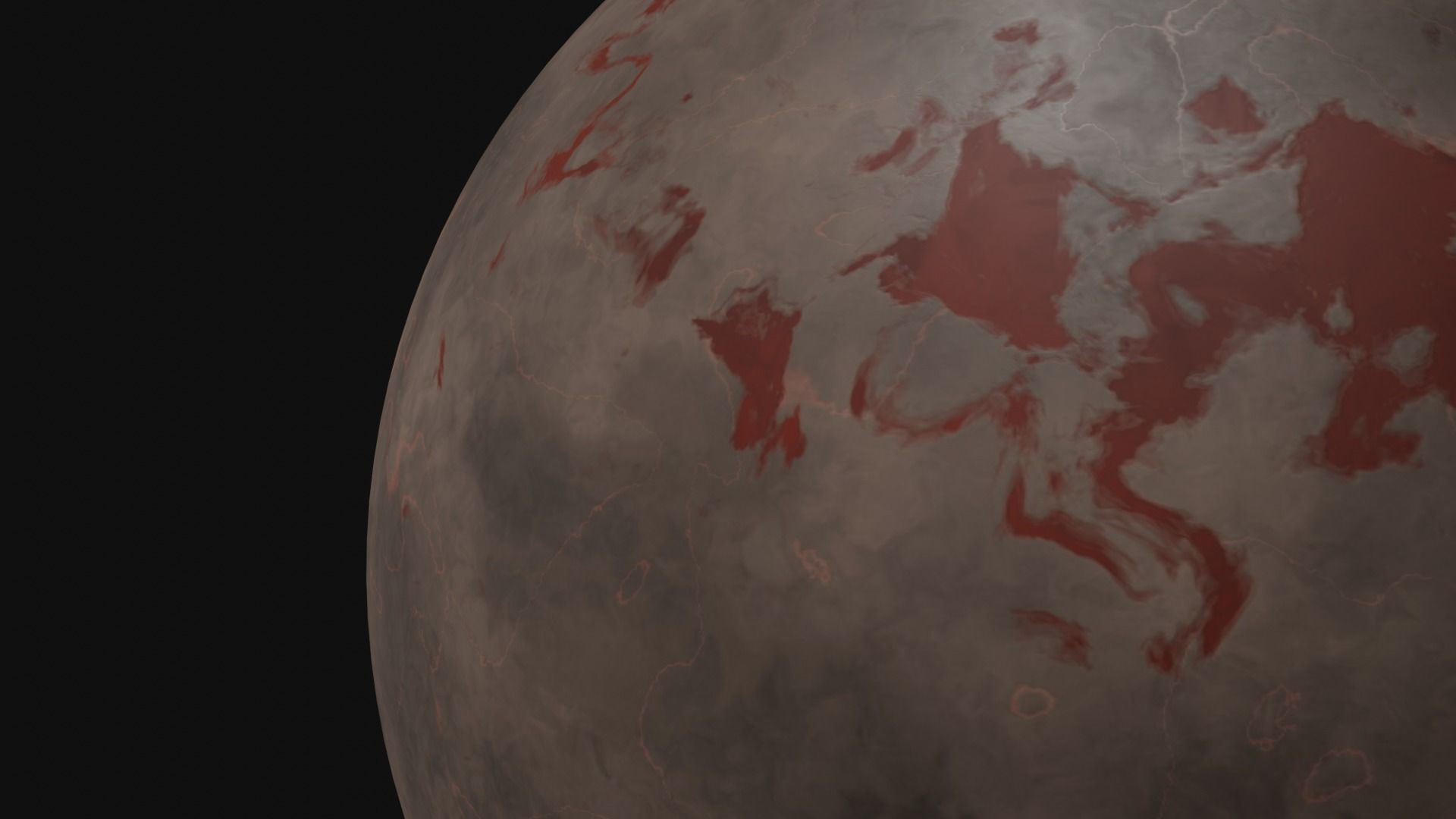 Toxic Planet - 4K 3D model | CGTrader