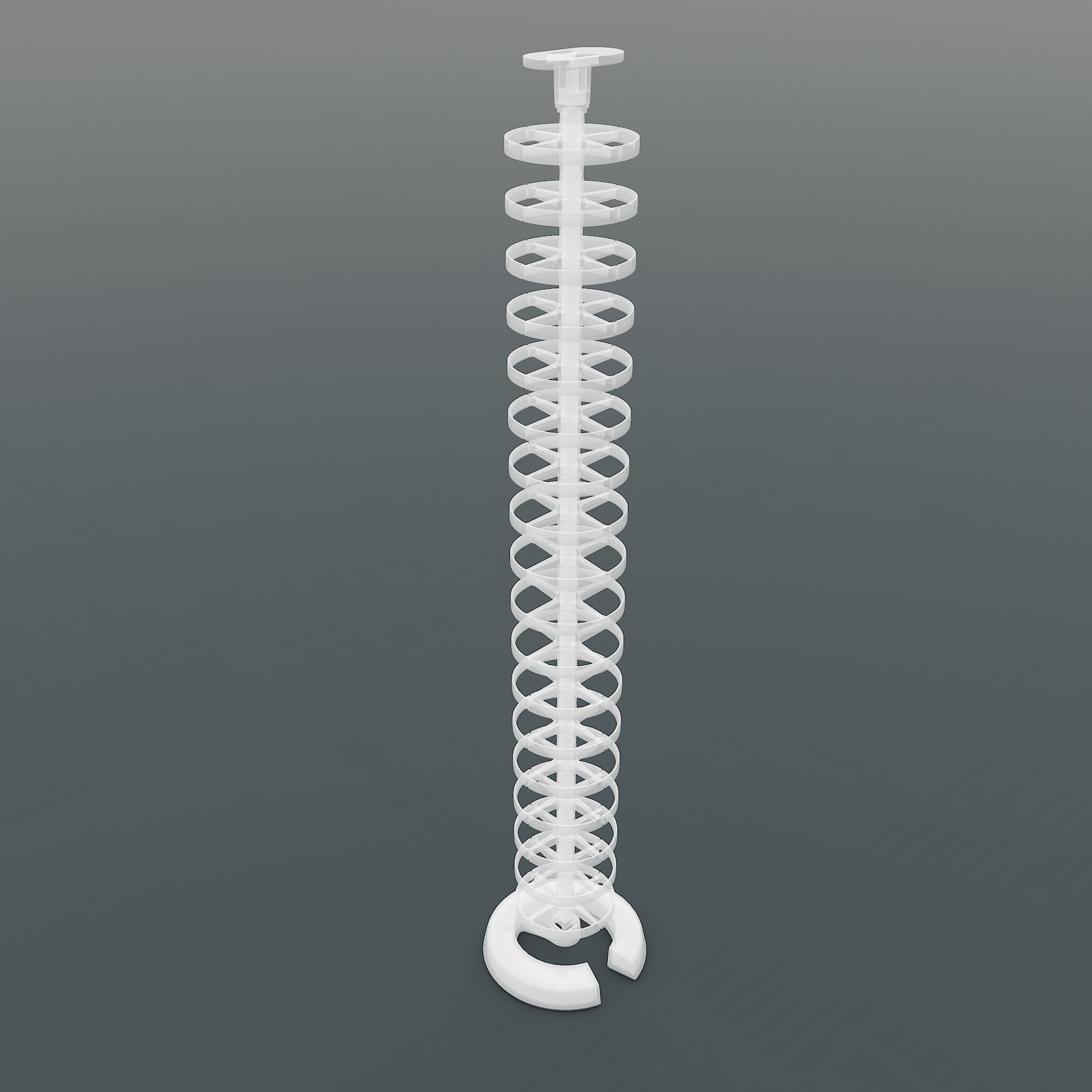 Slinky Cable Management 3D model | CGTrader