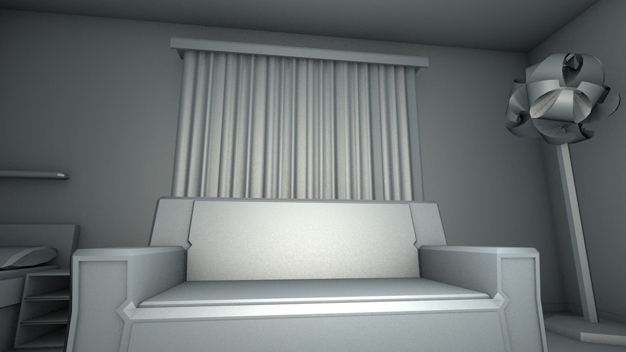 3D model Gamer Live Streamer Room VR / AR / low-poly | CGTrader