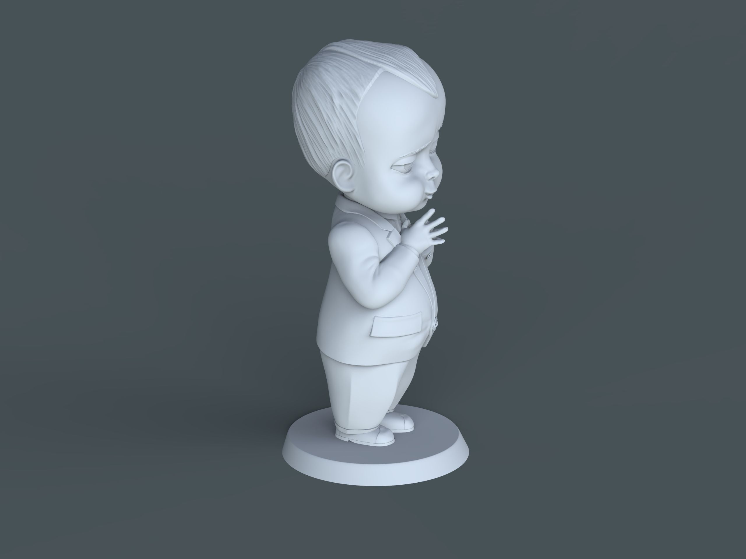 Boss Baby 3D model 3D printable | CGTrader