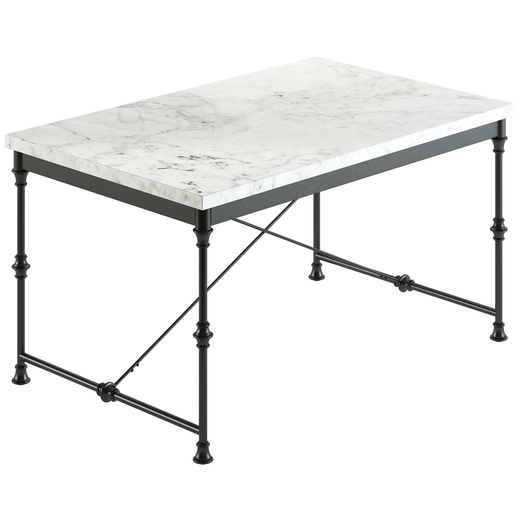 Crate and Barrel French Kitchen Table 3D model | CGTrader