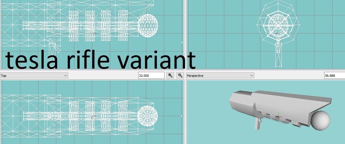 alternate tesla rifle free VR / AR / low-poly 3D model | CGTrader