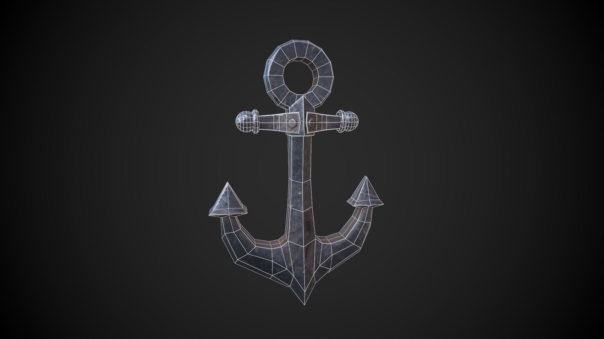 3D model Stylized Anchor VR / AR / low-poly | CGTrader