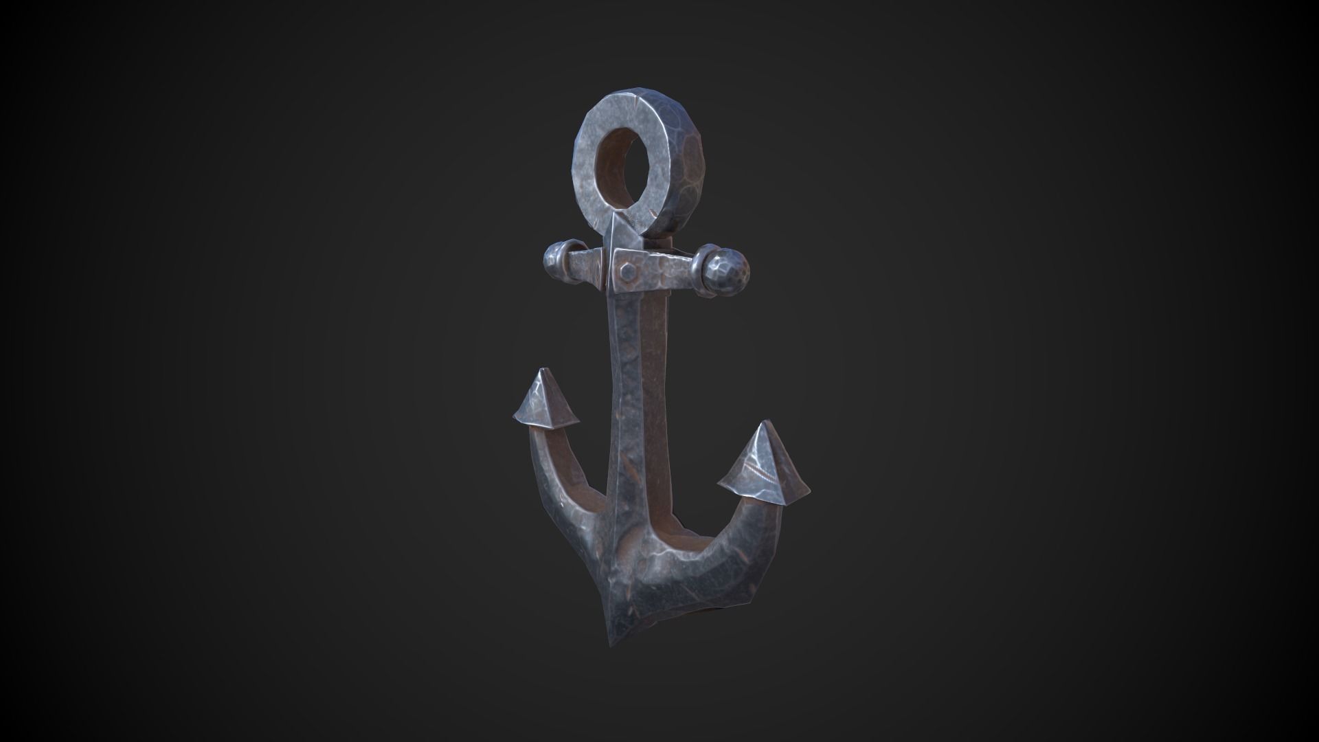 3D model Stylized Anchor VR / AR / low-poly | CGTrader