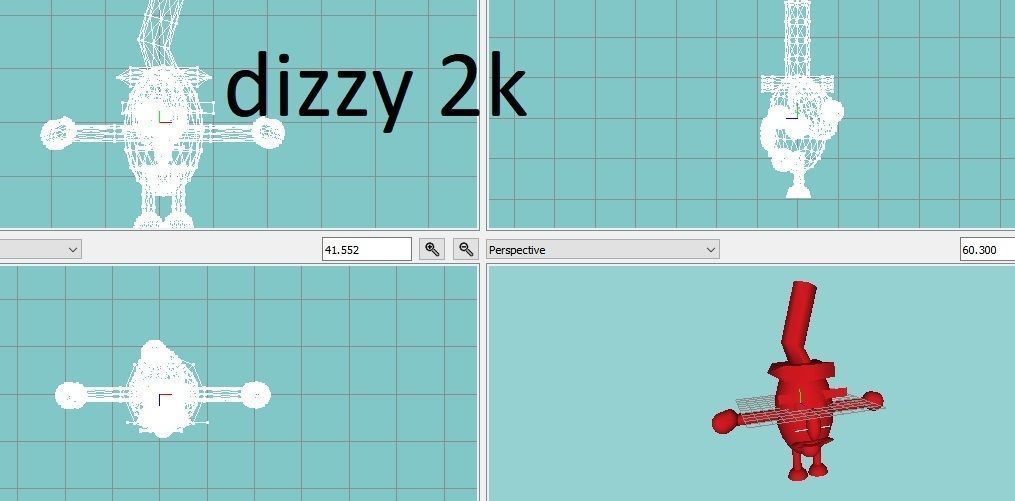 dizzy 2000 free VR / AR / low-poly 3D model | CGTrader