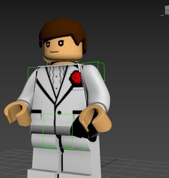Lego Bruno free 3D model rigged | CGTrader