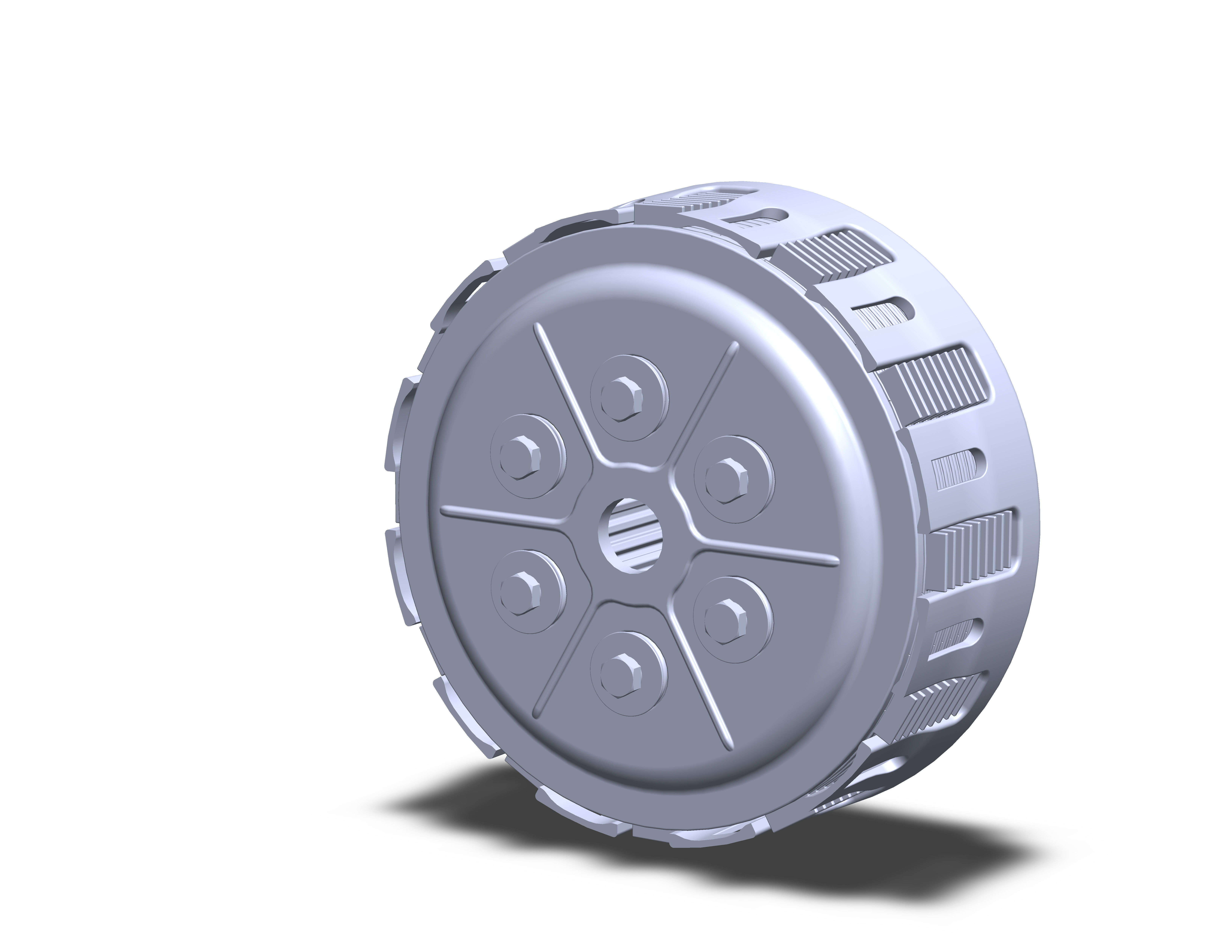 Motorcycle Clutch free 3D model | CGTrader