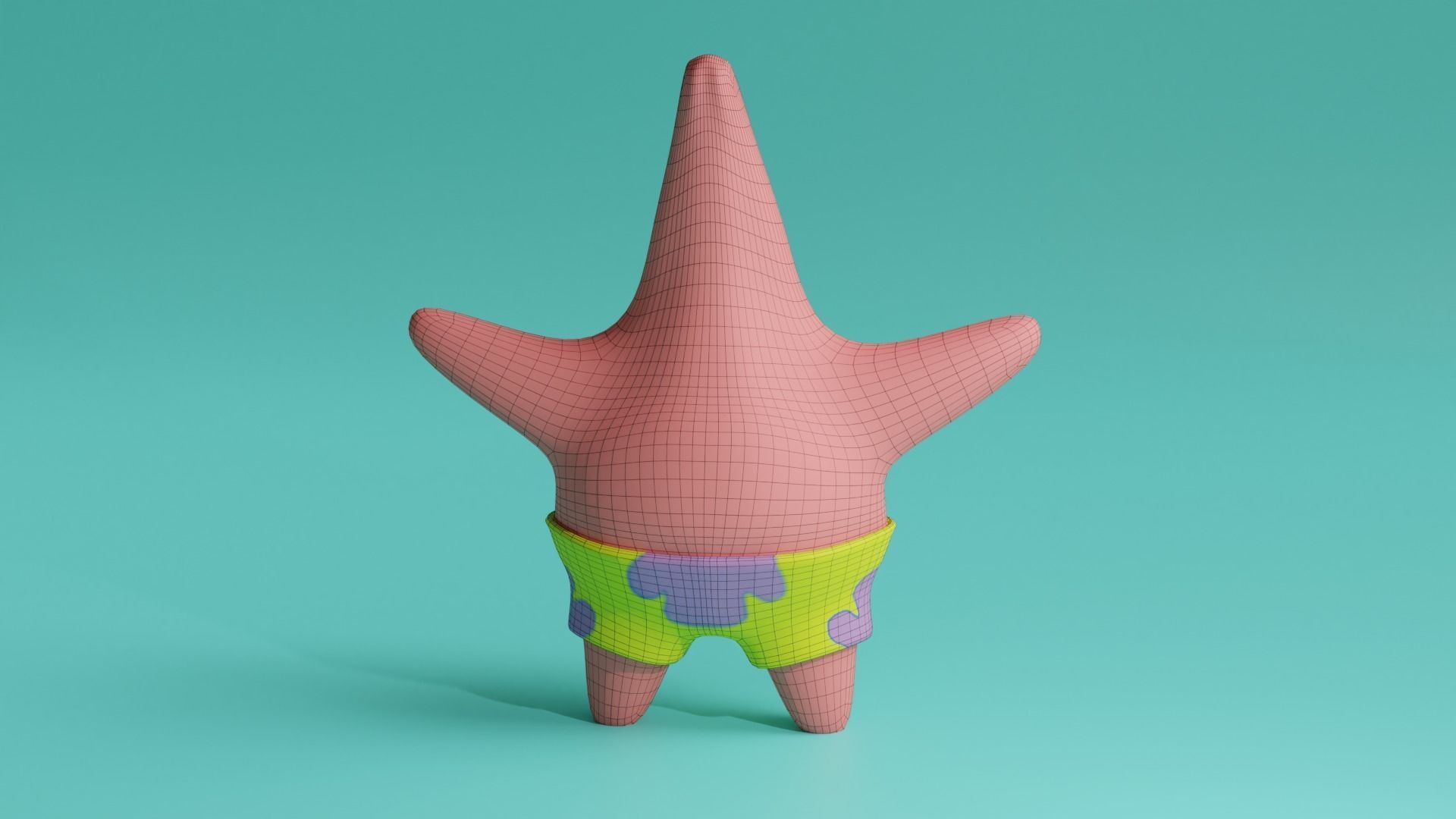 Patrick Star 3D model | CGTrader