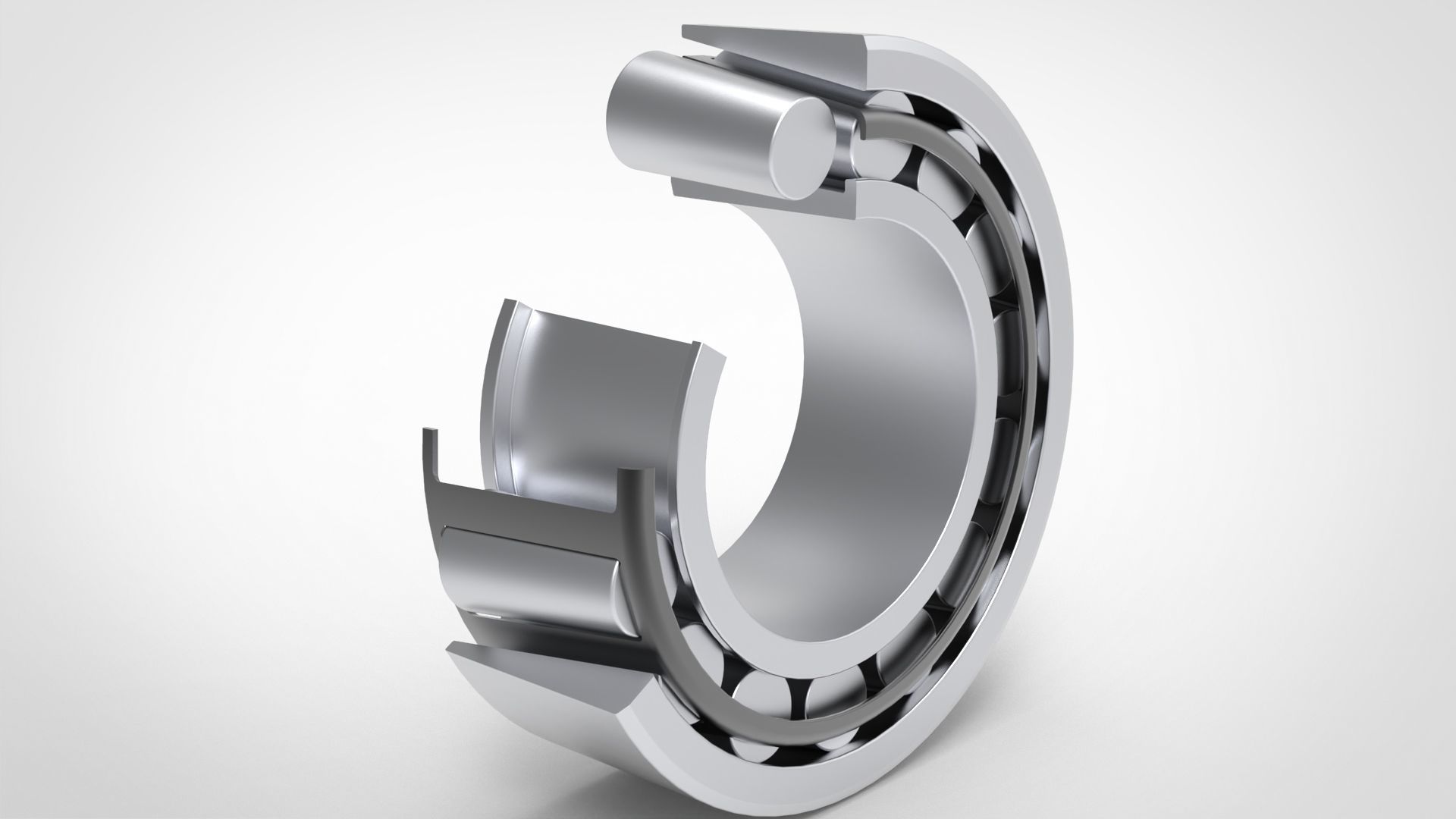 Taper Roller Bearing free 3D model | CGTrader