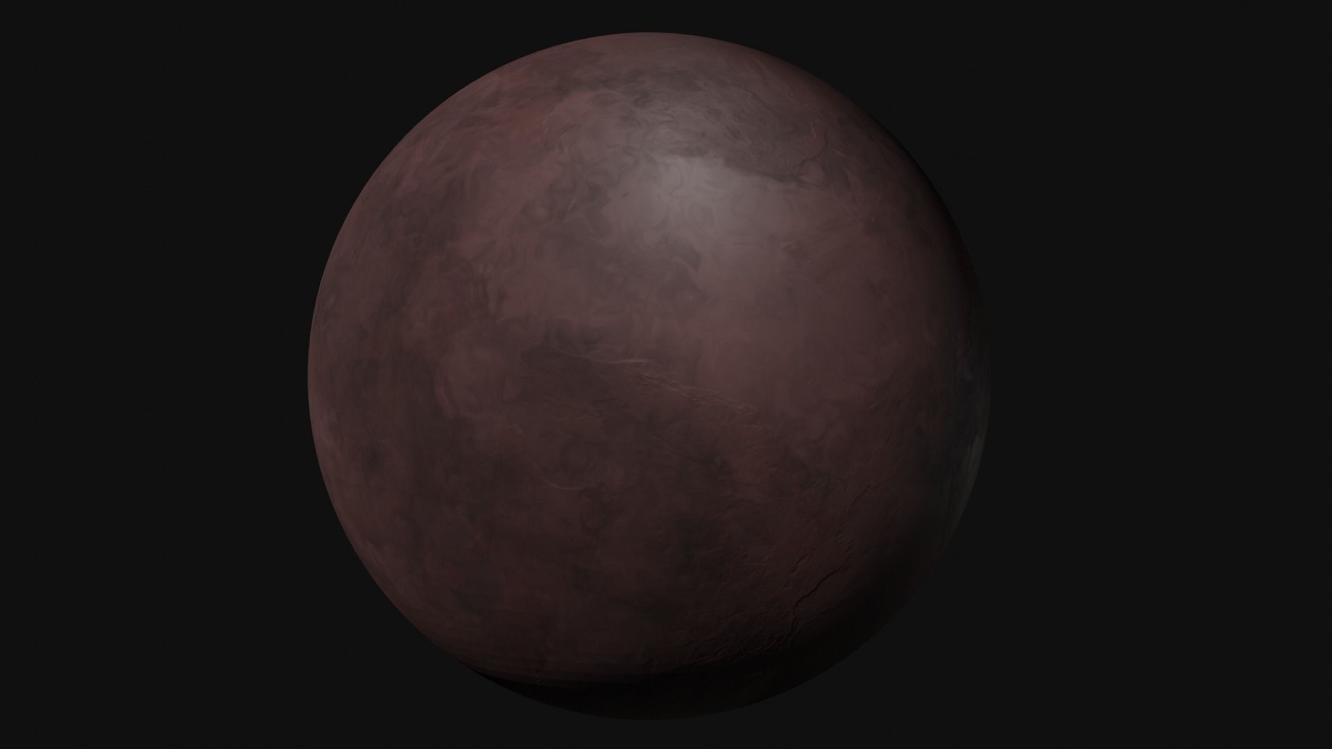 Dark Planet - 4K 3D model | CGTrader
