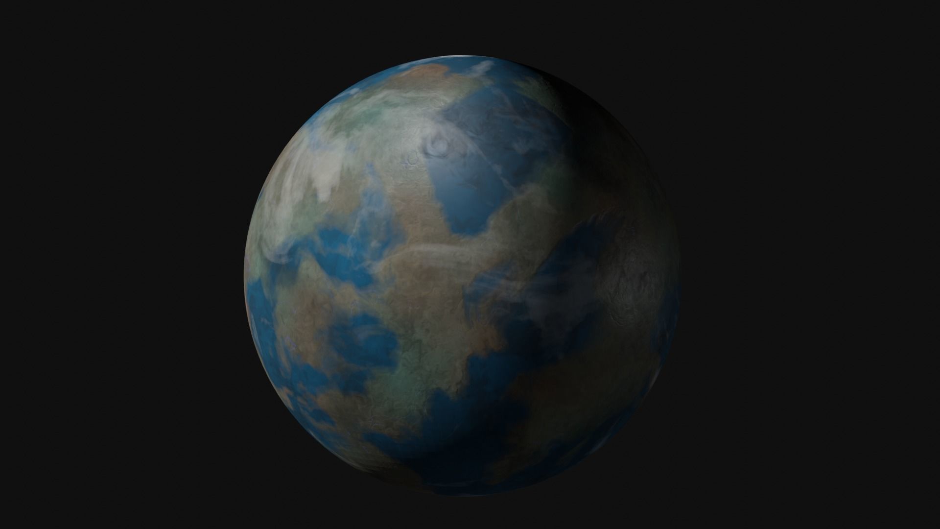 Terran Planet 02 - 4K 3D model | CGTrader