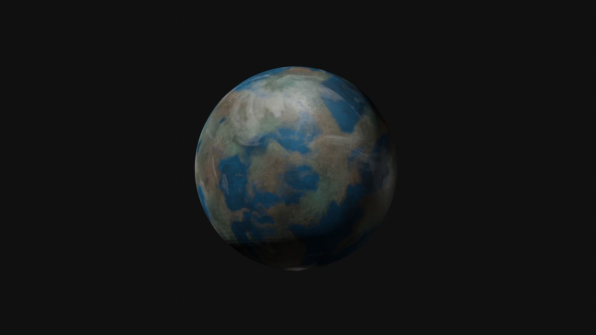 Terran Planet 02 - 4K 3D model | CGTrader