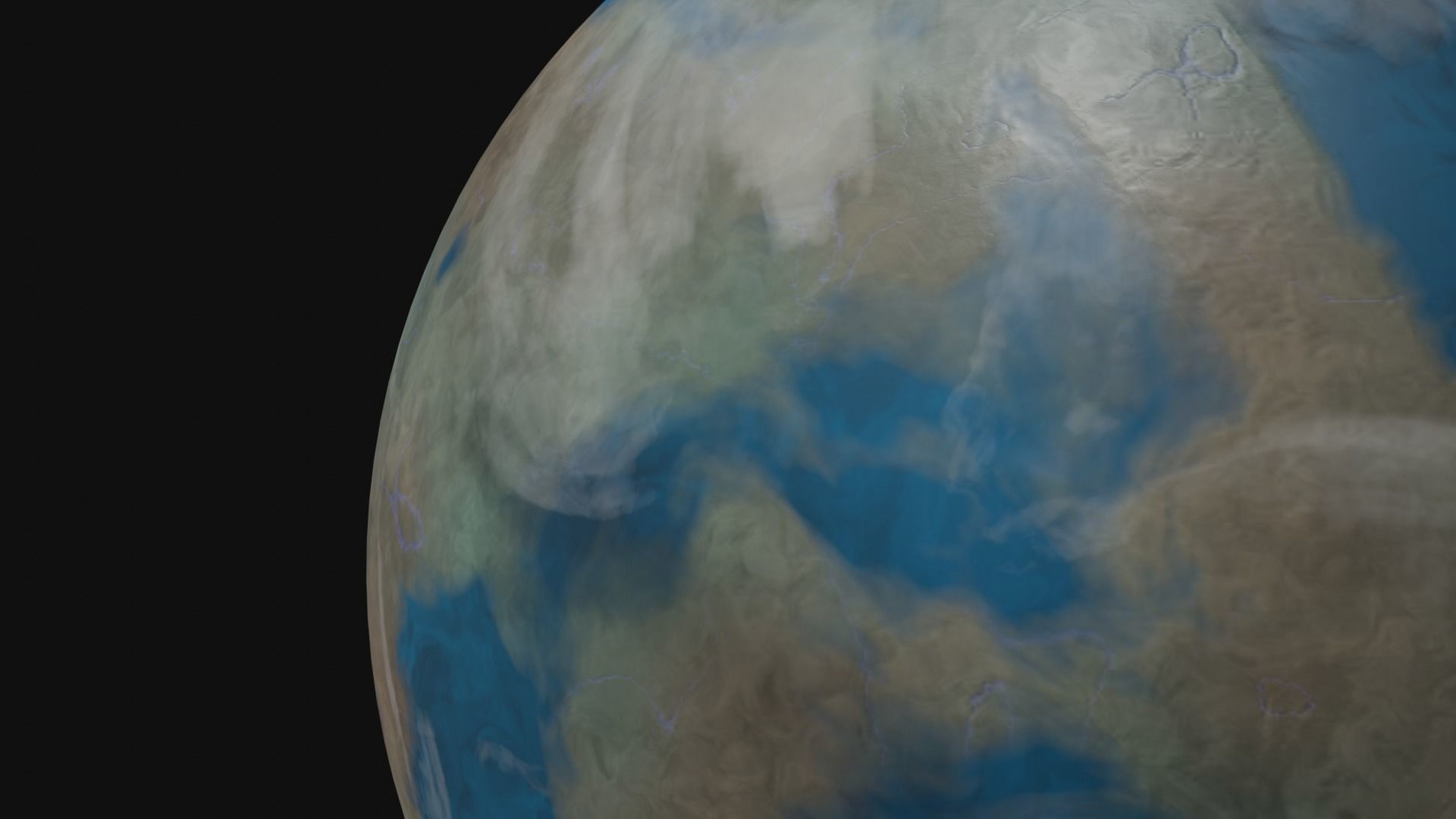 Terran Planet 02 - 4K 3D model | CGTrader