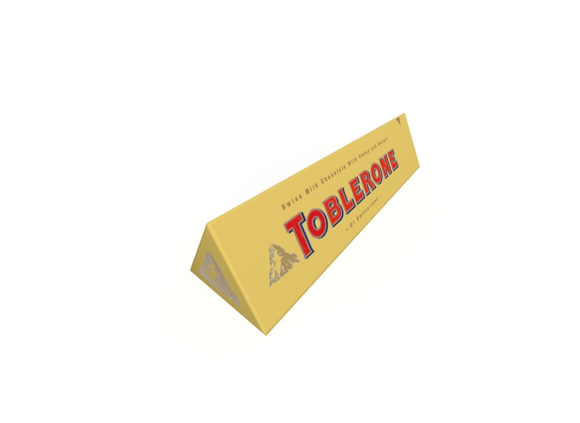 3D model Toblerone swiss chocolate VR / AR / low-poly | CGTrader