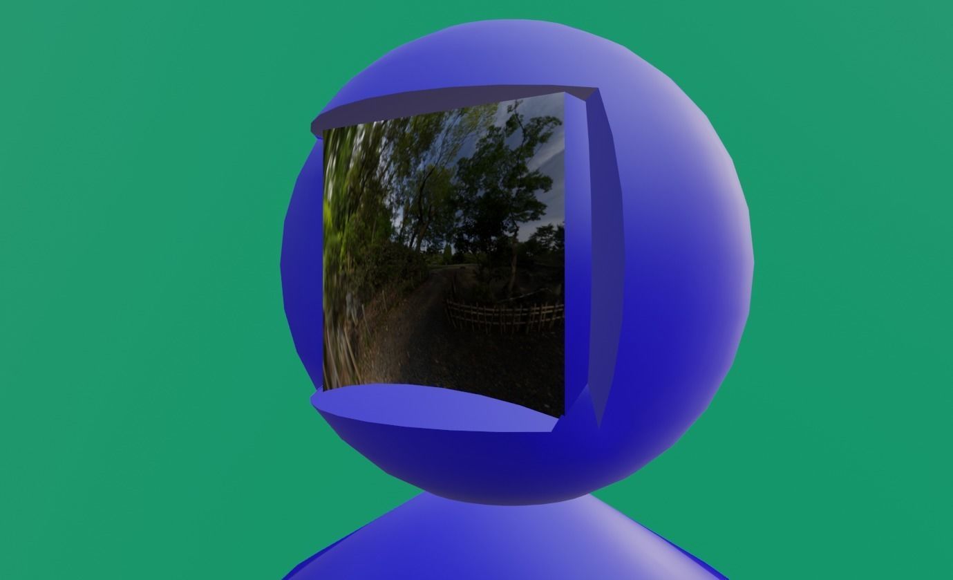 Futuristic Hover Television 3D model animated | CGTrader