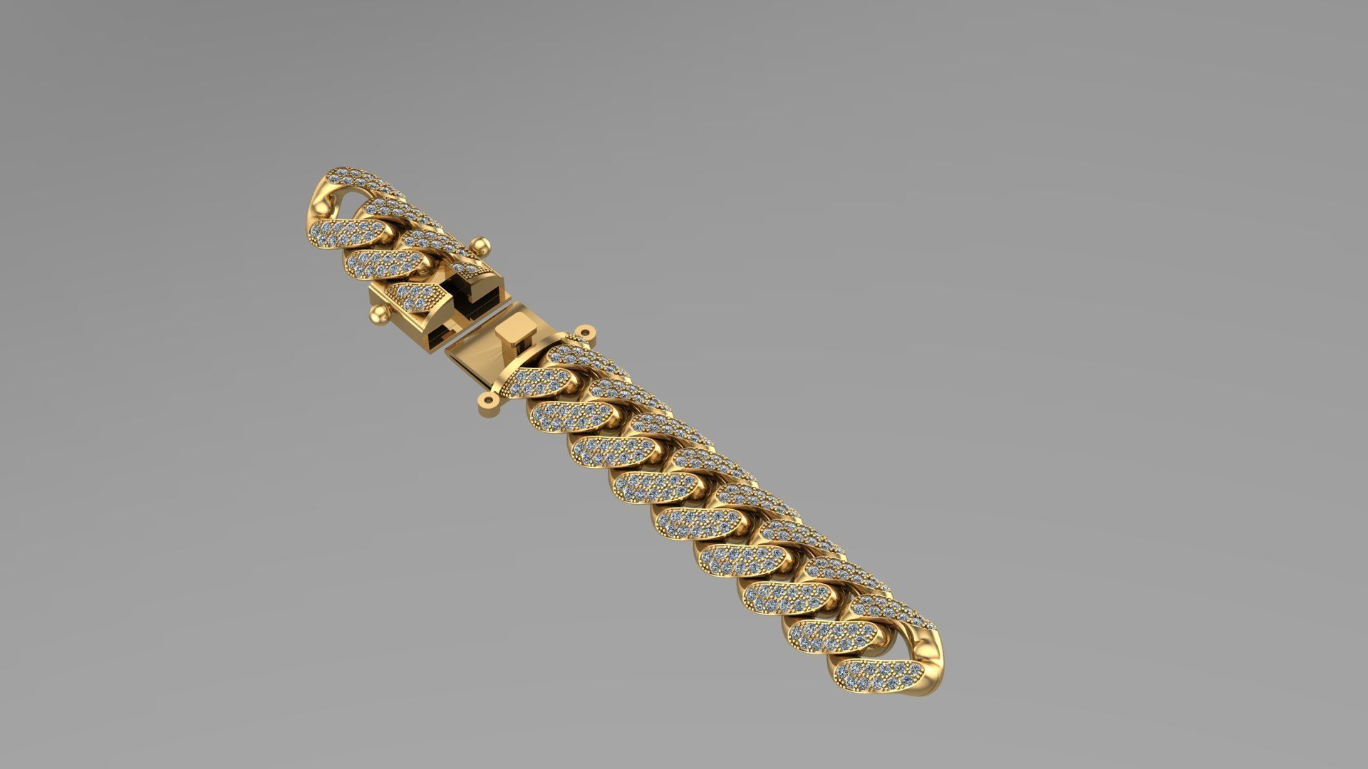 cuban chain fashion NY STL 3D model | CGTrader