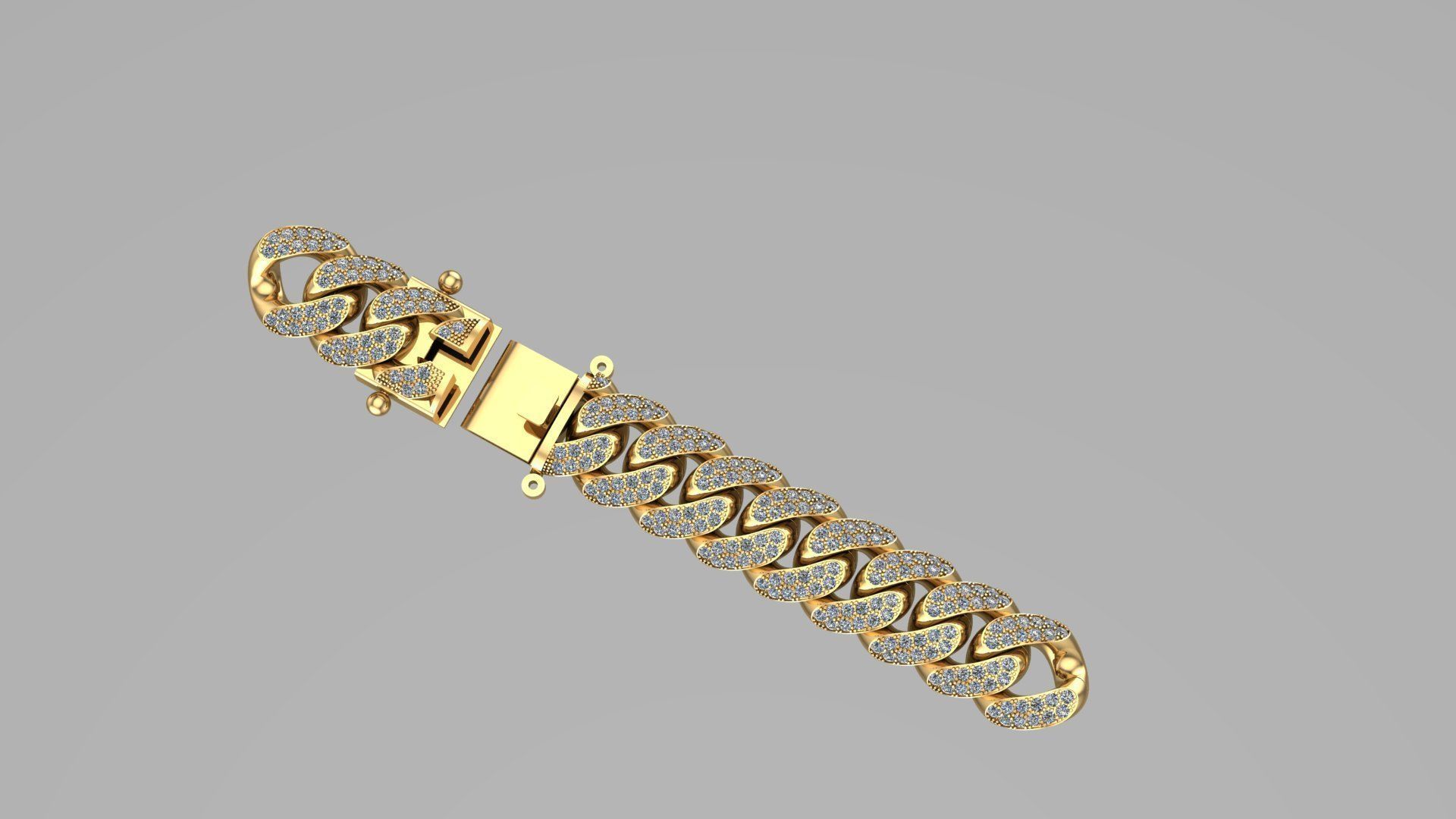 cuban chain fashion NY STL 3D model | CGTrader