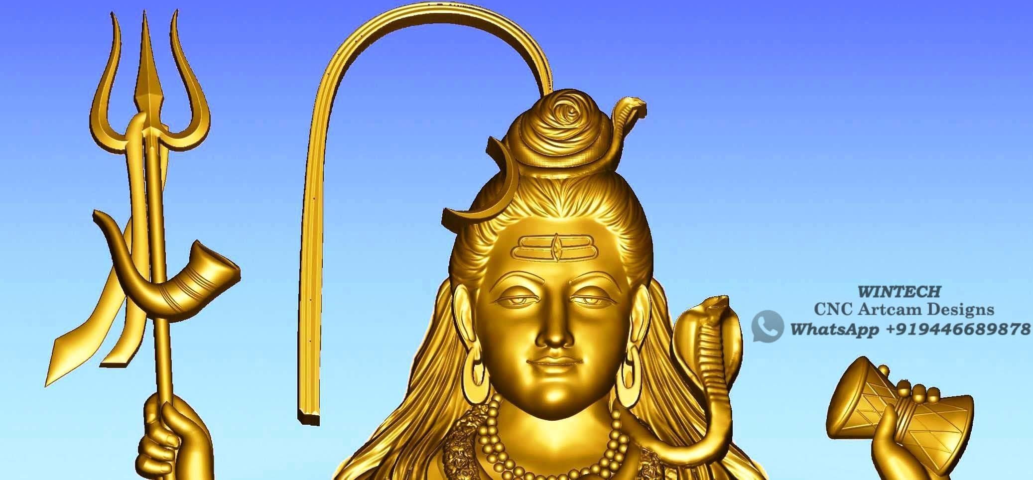 GOD SHIVA MODEL 3D model | CGTrader