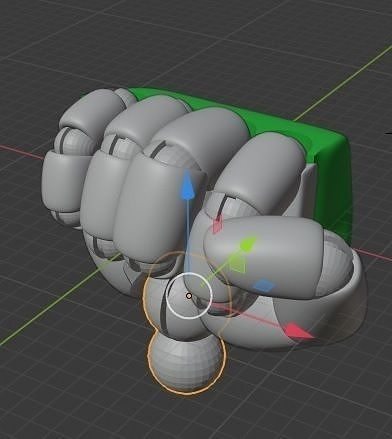 zeon hand 2 for MG 3D model 3D printable | CGTrader