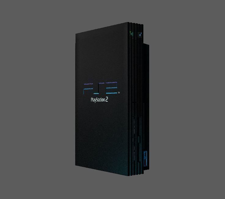 3D model PlayStation 2 Low Poly console VR / AR / low-poly | CGTrader