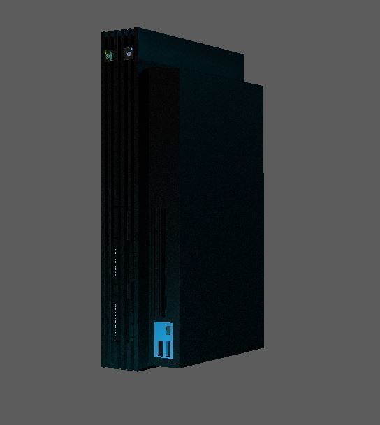 3D model PlayStation 2 Low Poly console VR / AR / low-poly | CGTrader