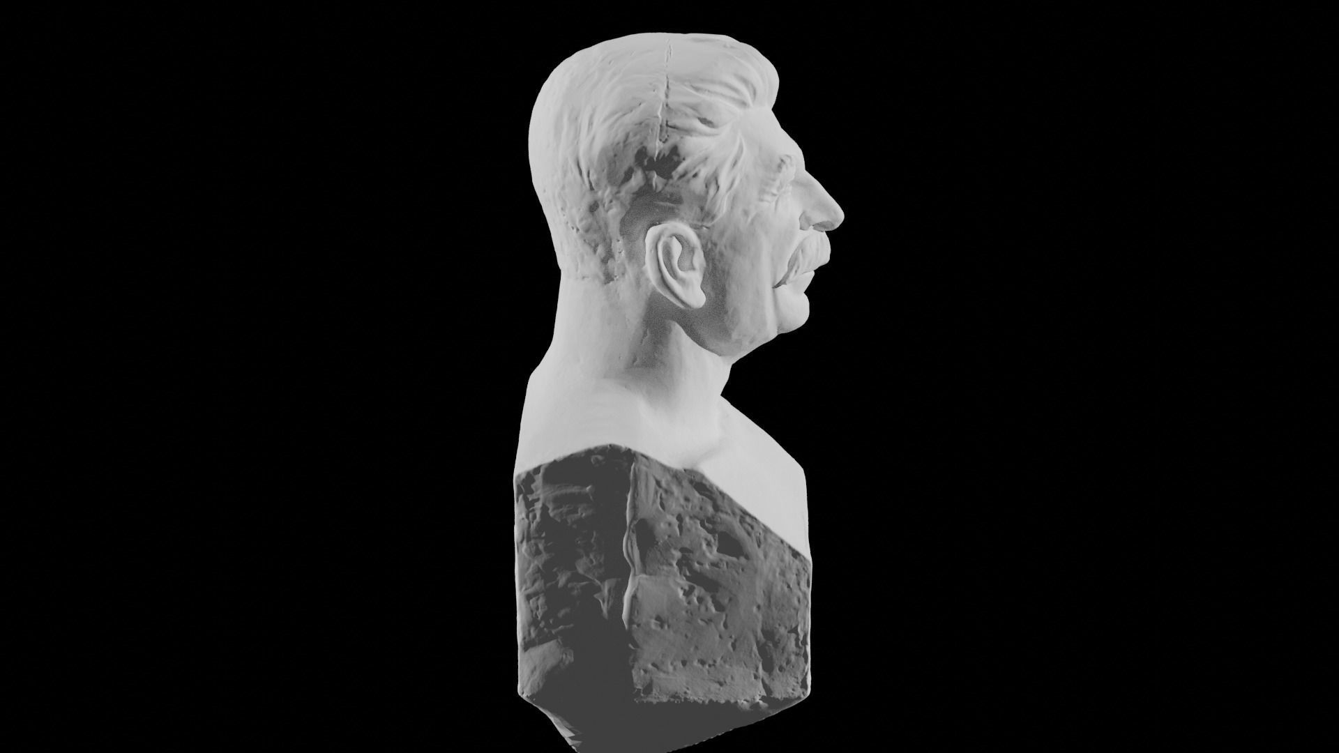 A Sculpture of Joseph Stalin 3D model | CGTrader