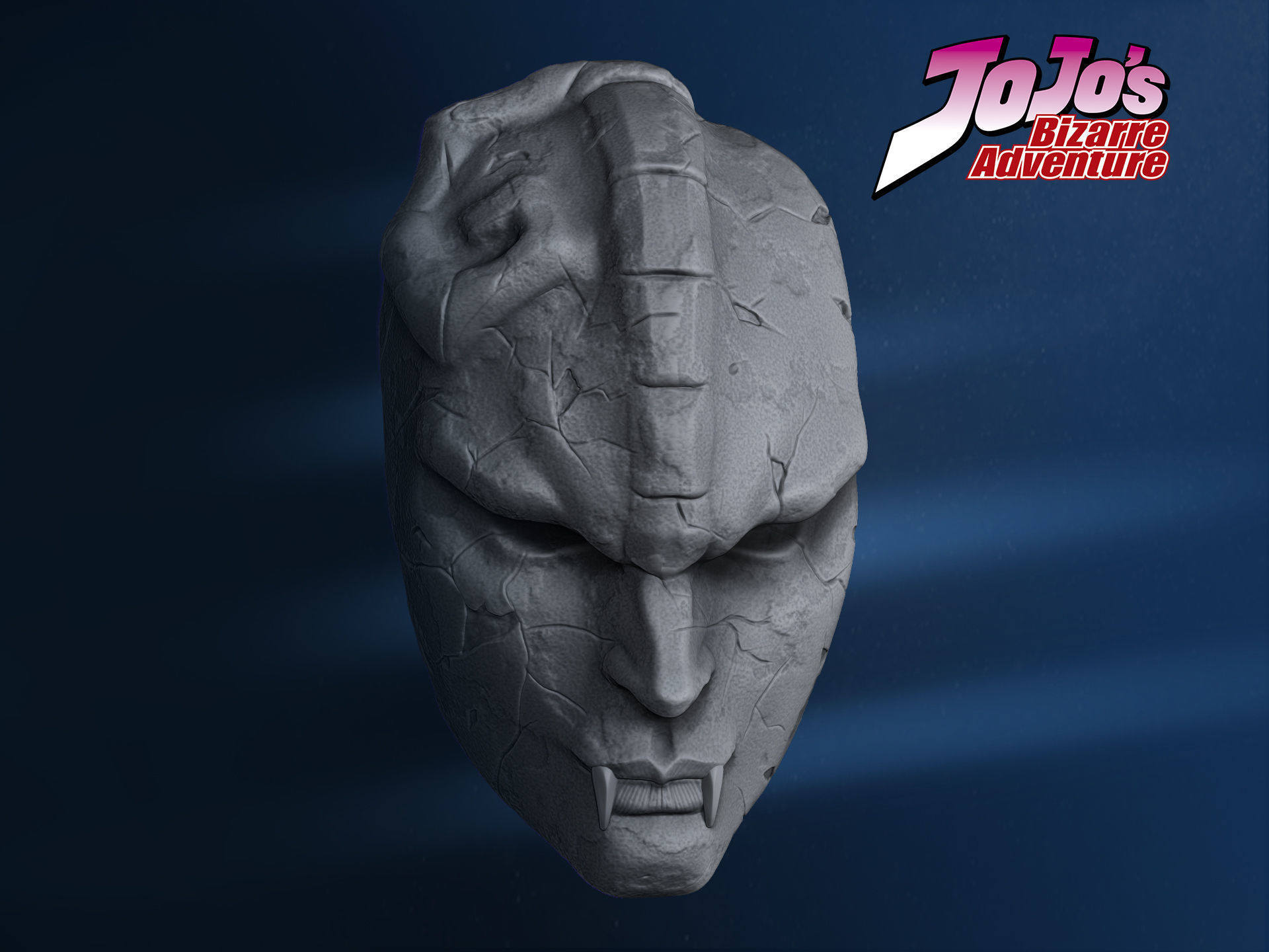 Jojo Stone Mask free 3D model 3D printable | CGTrader