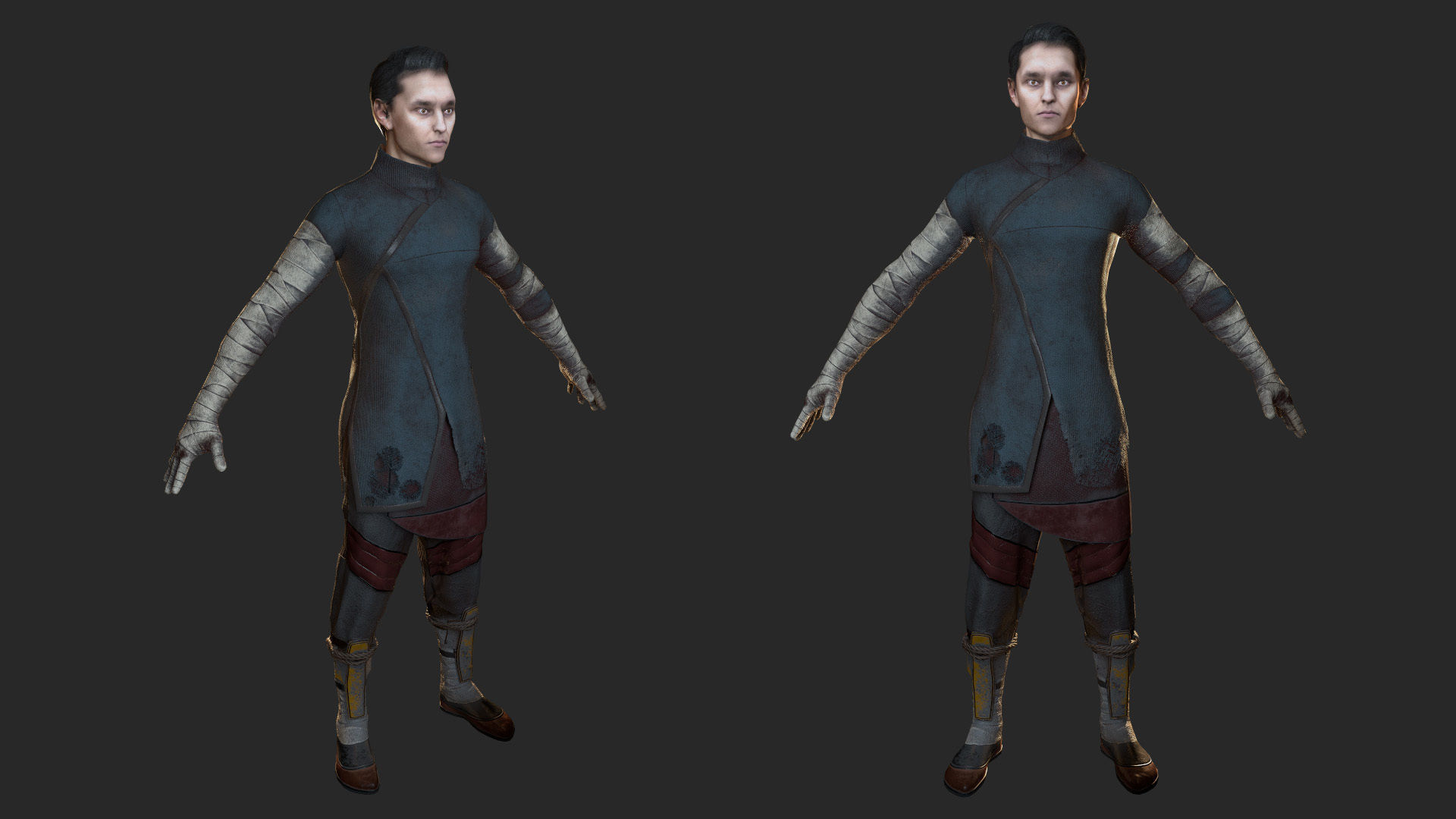 3D model Cyber spy realtime PBR character VR / AR / low-poly | CGTrader