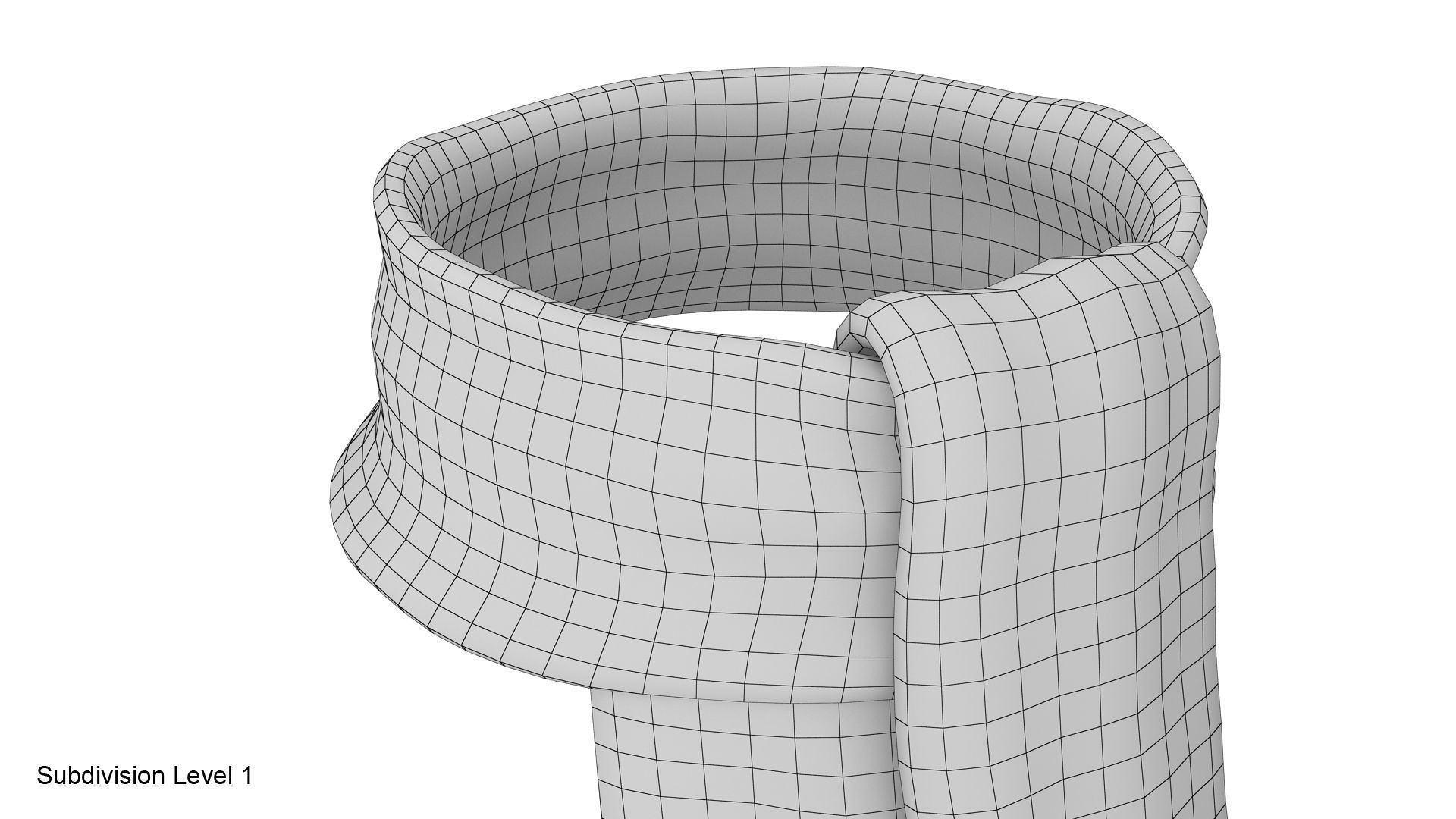 Knitted wool scarf 3D model | CGTrader