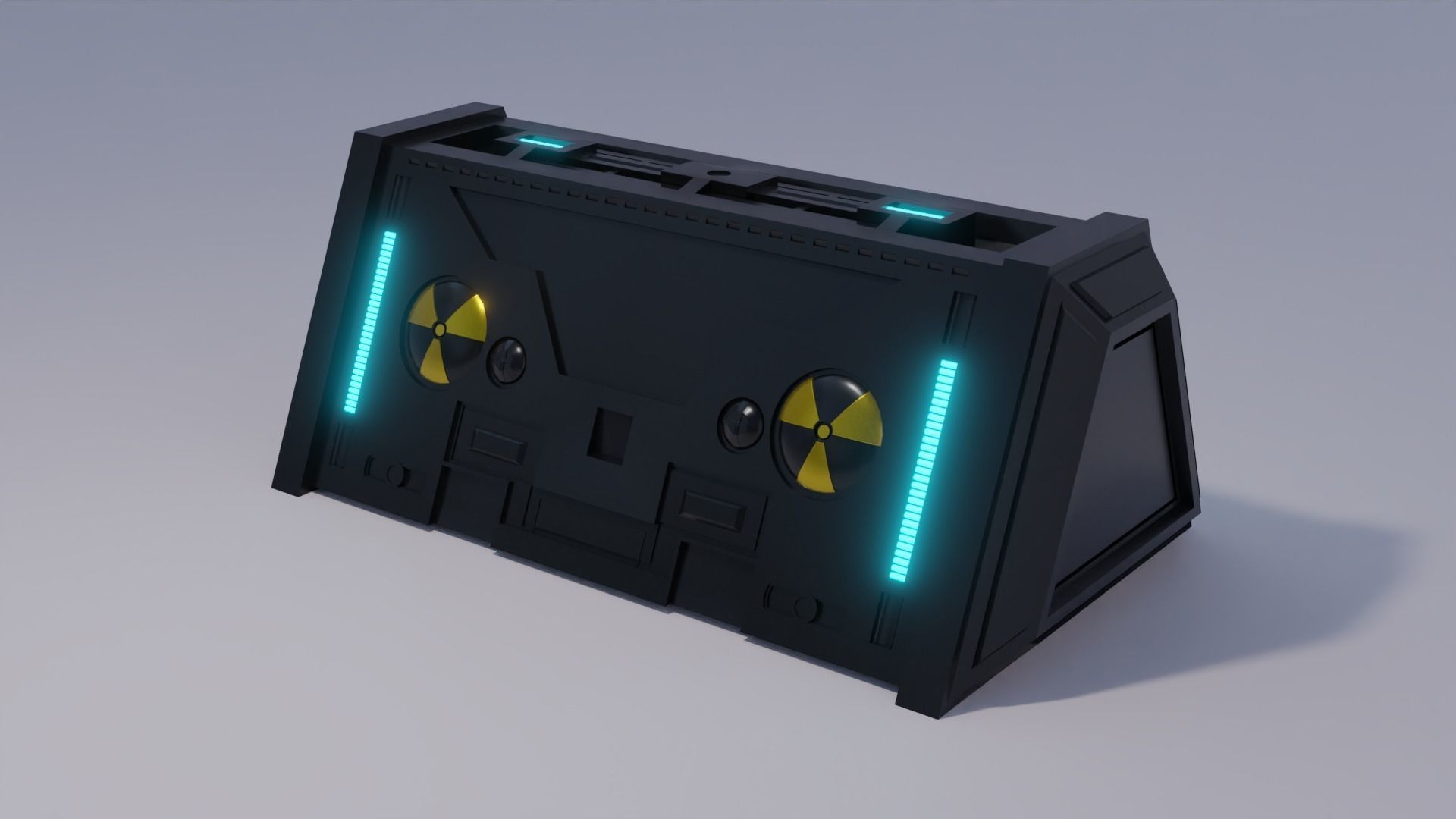 3D model Sci-Fi Crate 2 VR / AR / low-poly | CGTrader