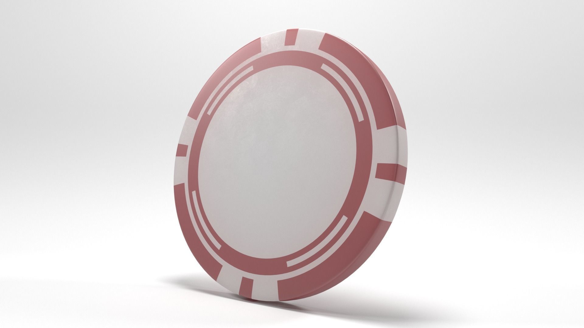 Casino Chip Red Poker Chip 3D model | CGTrader