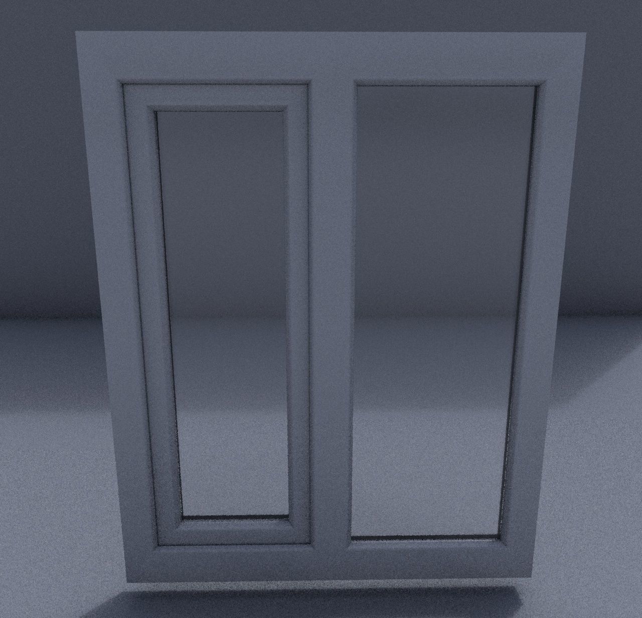 two windows free VR / AR / low-poly 3D model | CGTrader
