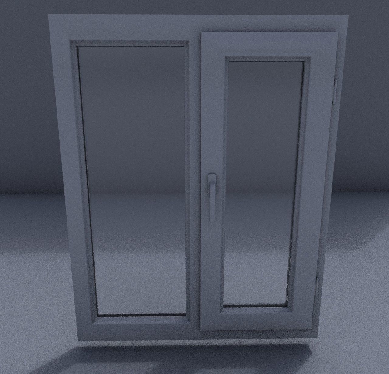 two windows free VR / AR / low-poly 3D model | CGTrader