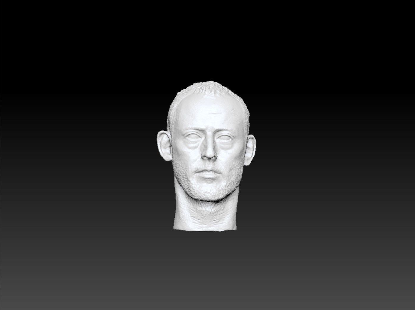 Jean Reno Head sculpture 3D print model 3D model 3D printable | CGTrader