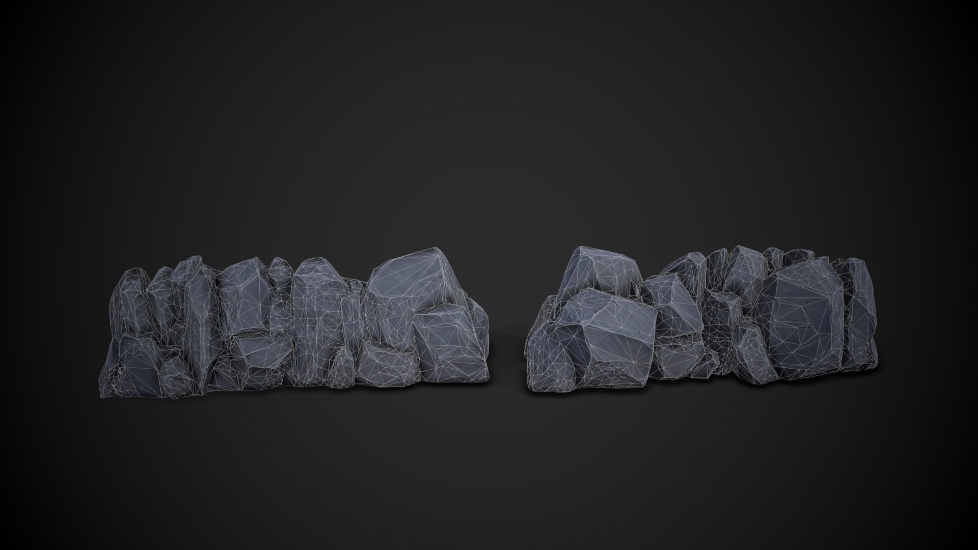 3D model Stylized Rock Pack VR / AR / low-poly | CGTrader