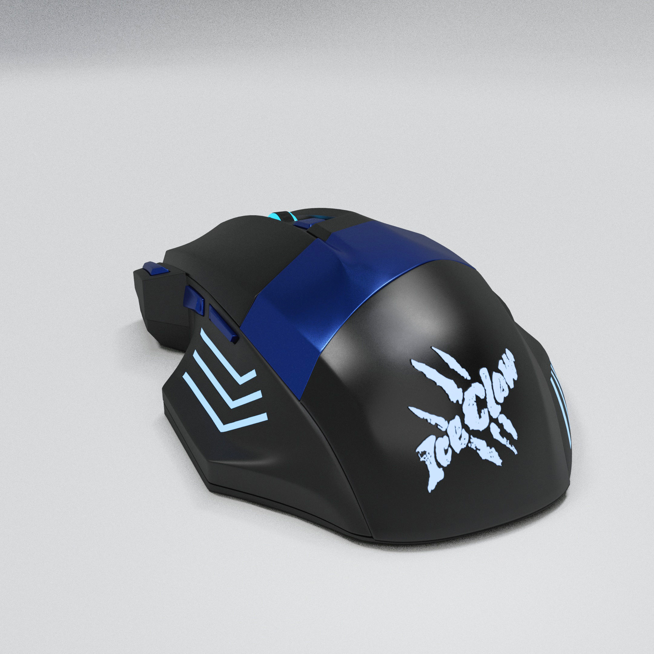 Ice Claw mouse free 3D model | CGTrader
