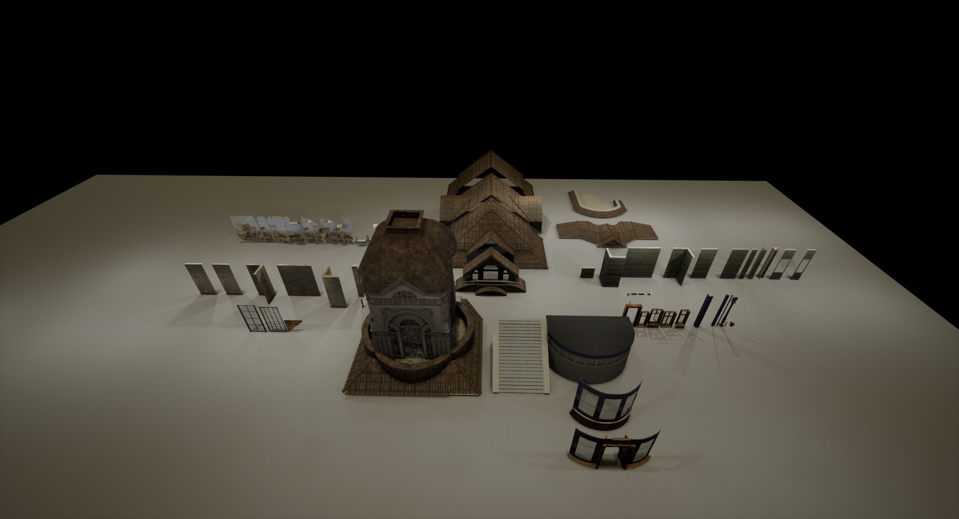 Horror House Pack Creepy free VR / AR / low-poly 3D model | CGTrader